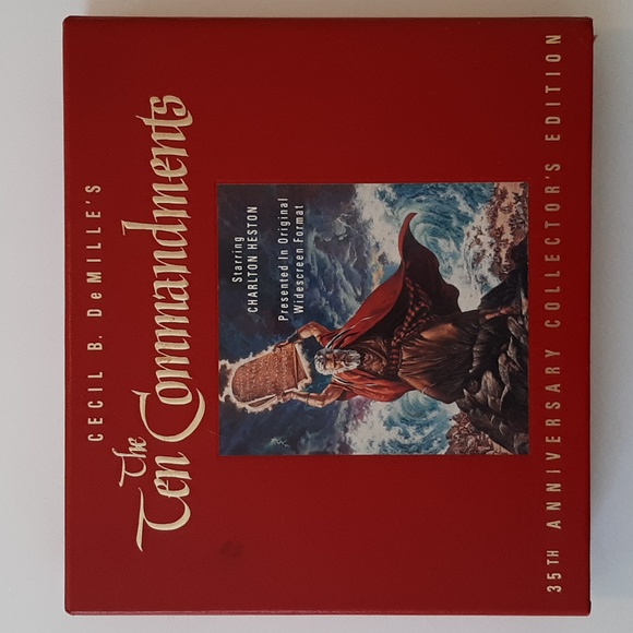 Media | The Ten Commandments Vhs | Poshmark